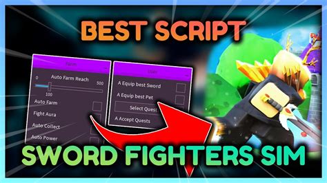 NEW SWORD FIGHTERS SIMULATOR HACK BEST AUTO FARM GUI Roblox Sword