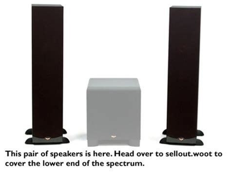 Klipsch Rf 25 Floorstanding Loudspeaker Pair