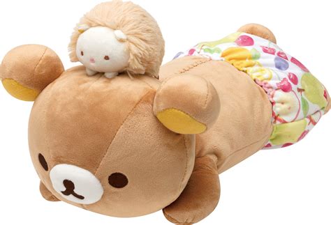 Jp サンエックス リラックマ フルーツでまくまくリラックス くたくた抱きぐるみ My48101 おもちゃ