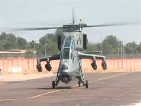 Made In India Light Combat Helicopter Lch Inducted By Air Force