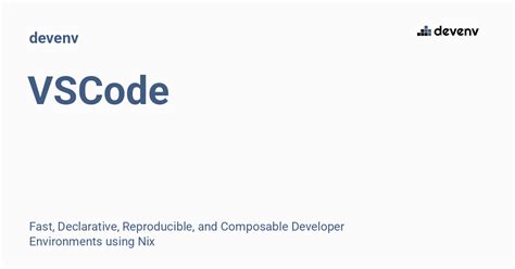 VSCode Devenv