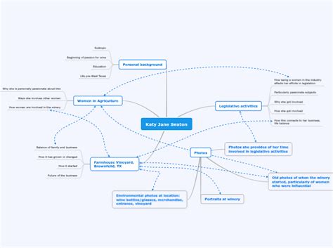 Katy Jane Seaton Mindomo Mind Map