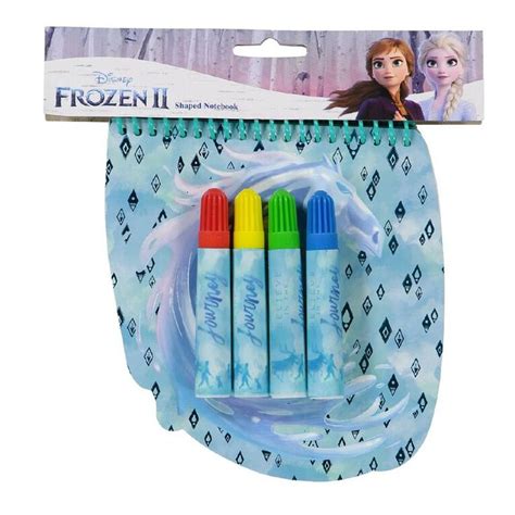 Frozen Notebook And Felts Set Assorted Assorted The Warehouse Craft
