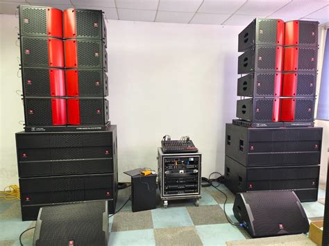 Waterproof Passive Big Bass Speaker Dual 12 Inch Two Way Line Array