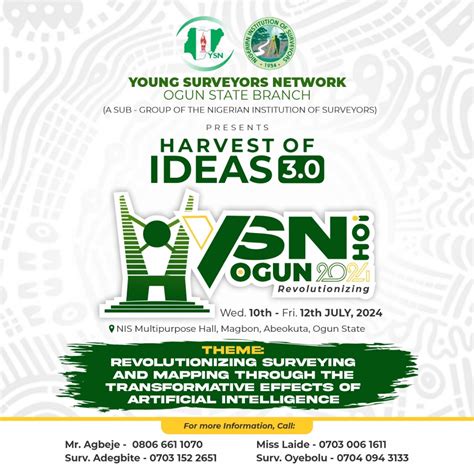 Ysn Ogunharvest Of Idea Hoi 30 2024 Registration