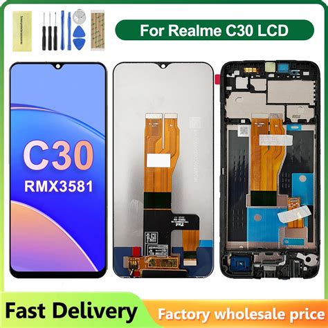 6-5-For-OPPO-Realme-C30-RMX3581-RMX3623-LCD-Display-Touch-Screen-With ...