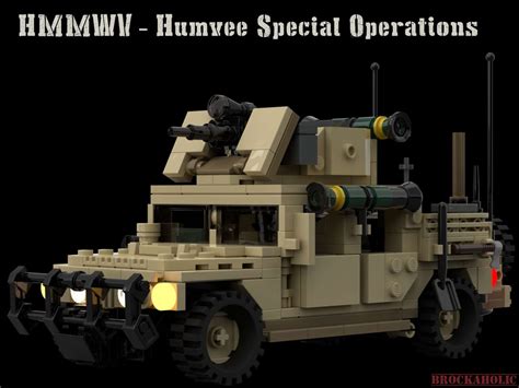Lego Moc Humvee Special Operations Delta Diorama Taliban 43 Off