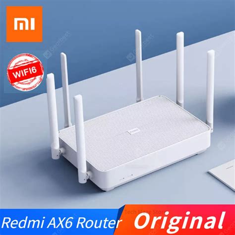 Xiaomi Redmi AX6 Wireless Dual Band WiFi 6 Router White