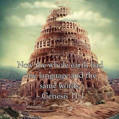 Babel Genesis 11 Dalton Williams