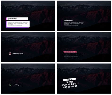 دانلود پروژه آماده افترافکت پک یوتیوب Youtube Pack تایم کد