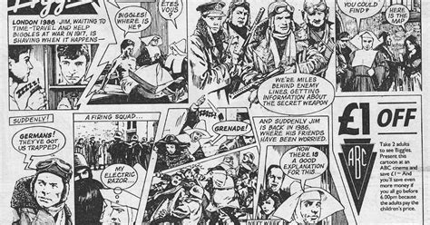 Starlogged Geek Media Again 1986 Biggles Movie Promo Strip Part Four