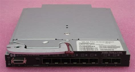 Hp Virtual Connect Vc Flex 10 10d Module 455880 B21 456095 001 For C3000 C7000
