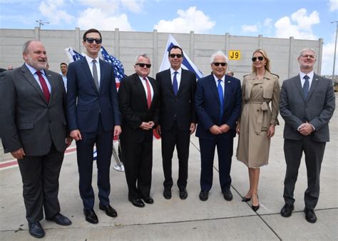 Us Delegation Arrives In Israel Ahead Of Jerusalem Embassy Opening