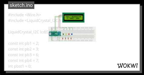 salah wokwi esp32 stm32 arduino simulator