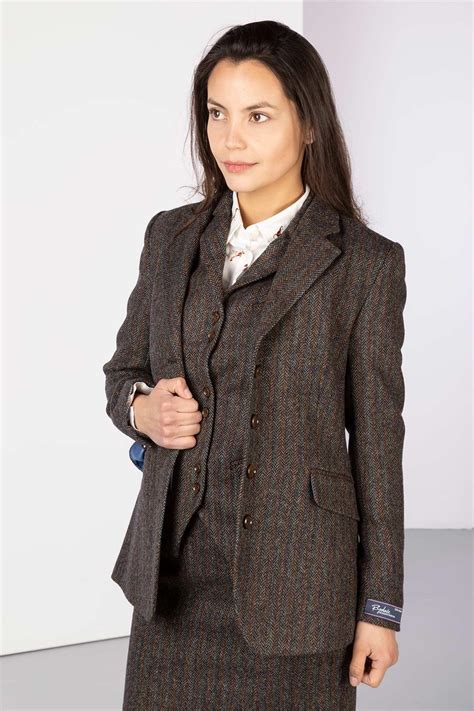 Ladies Limited Edition Tweed Blazer Uk Rydale