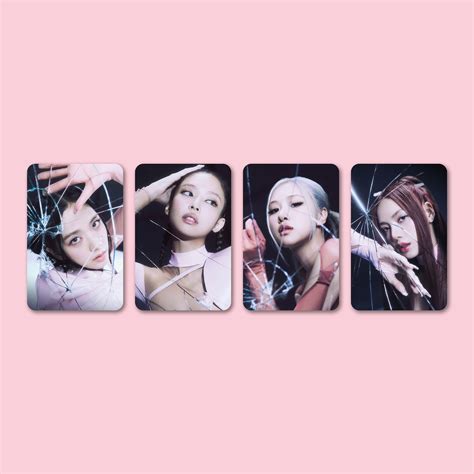 Blackpink Photocard Set Born Pink Pink Venom Concept 1 Etsy