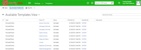 Document Generation In Dynamics CRM 2016 CloudFronts