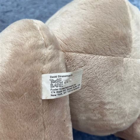David Strassman Ted E Bare Plush 16inch S