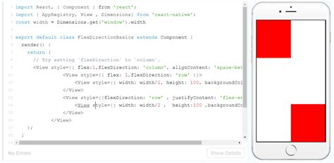 React Native How To Align Views With Top And Bottom And Left And