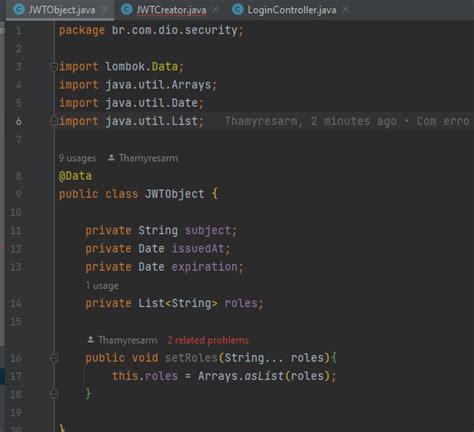 Github Thamyresarm Curso Dio Spring Security Jwt Reposit Rio Criado