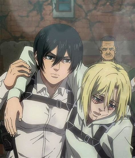 Mikasa And Annie Attack On Titan Art Attack On Titan Season Attack On Titan Anime