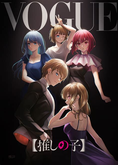 Wallpaper Oshi No Ko Kurokawa Akane Ruby Hoshino Aqua Hoshino Kana Arima Mem Cho