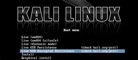 Latest Kali Linux Offers Persistent Encrypted Partition On USB Stick