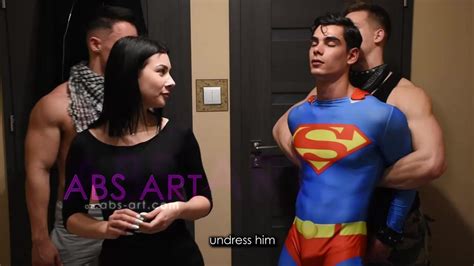 Abs Art Superman Boy In Trouble Trap Gutpunch