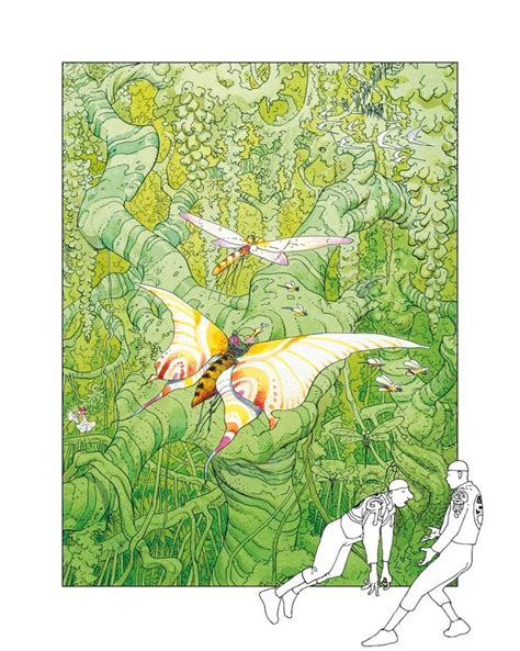 El Arte De Edena Moebius Sci Fi Art 70s Sci Fi Art Artist At Work