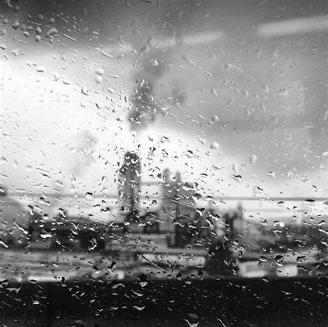 Download Seattle Rain On Glass Wallpaper
