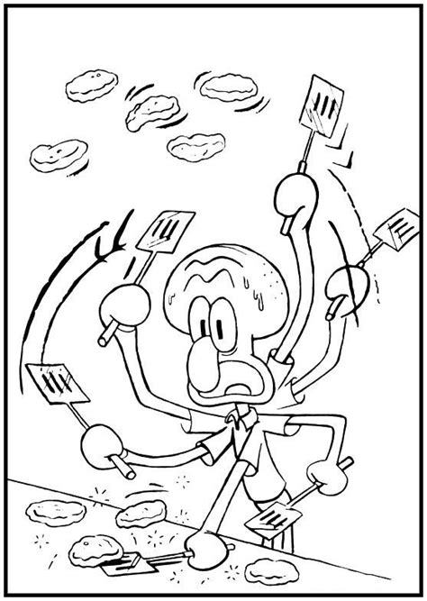 Siguiente Dibujo Para Colorear De Bob Esponja Dibujos Para Colorear