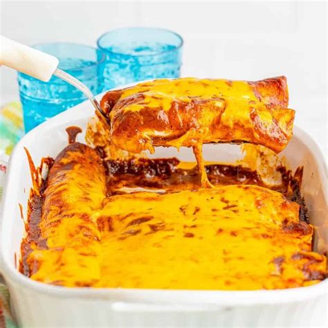 Chicken Enchiladas With Red Sauce The Country Cook