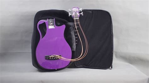 Carbon Fiber Electric Purple Top Travel Bass Ob660p1 Journey