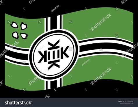 Flag Kekistan Vector Illustration Isolated Stock Vector Royalty Free