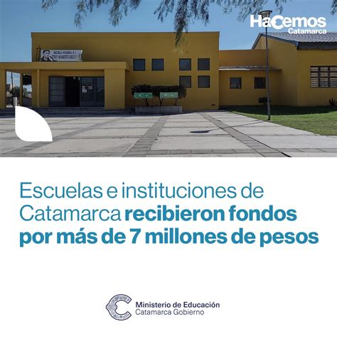 Ministerio De Educación Gobierno De Catamarca Escuelas E