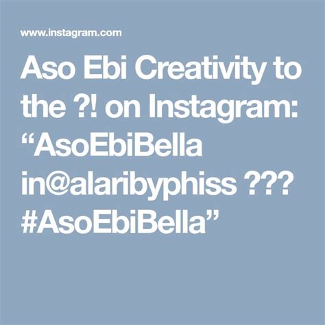 Aso Ebi Creativity To The 🌍 On Instagram Asoebibella Inalaribyphiss