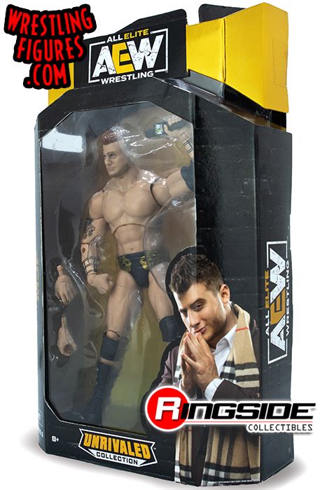 Mjf Black Trunks Aew Unrivaled 6 Toy Wrestling Action Figure By Jazwares