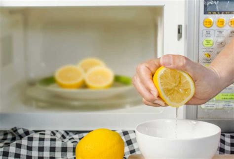 How To Clean A Microwave With A Lemon Shiny Modern