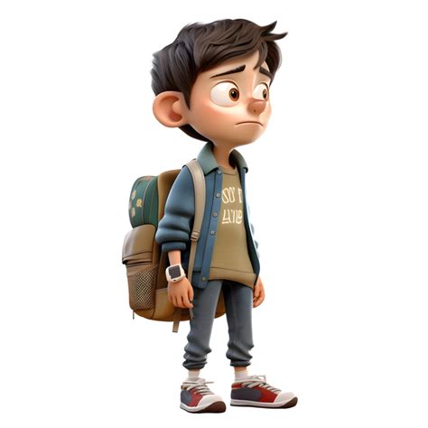 Thinking Boy Clipart Png