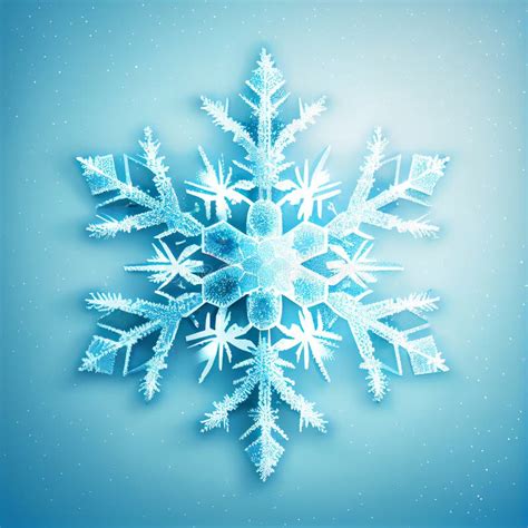 Blue Abstract Background With Snowflake Generative Ai Stock Illustration Illustration Of Blue