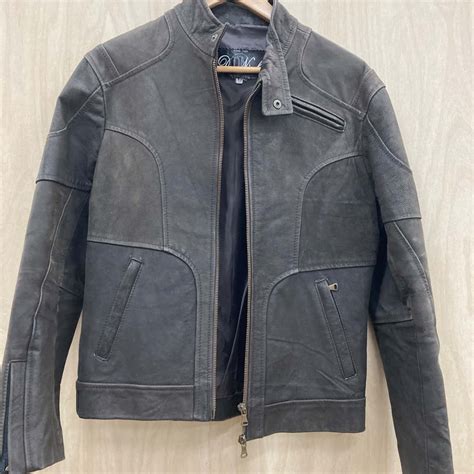 Mens Brown Zip Jacket 11 S