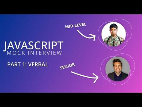 Justin Lawrence On Linkedin Mid Level Javascript Interview Part 1