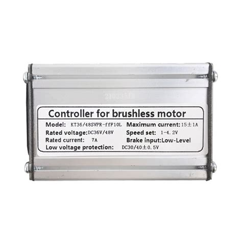 E Bike Controller 36v 48v 9 Tubes 15a Waterproof Grandado