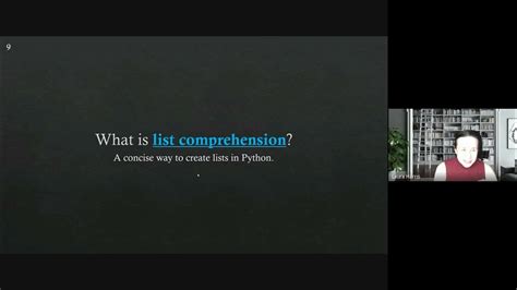 List Comprehension Vs Traditional Loops Youtube