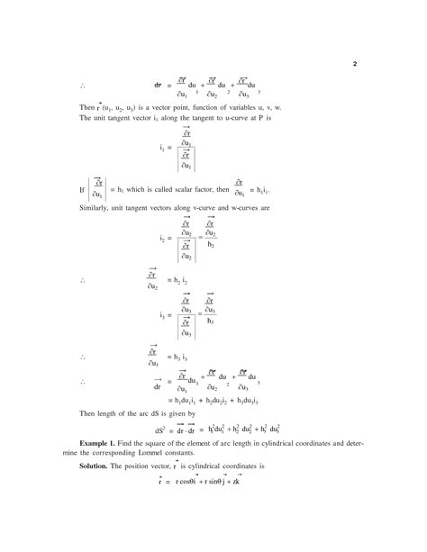 Solution Orthogonal Curvilinear Coordinates Studypool