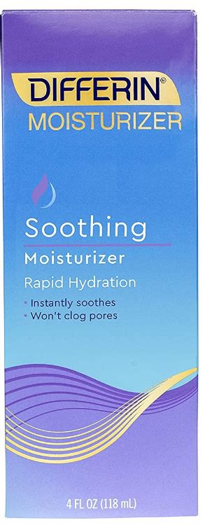 Differin Soothing Moisturizer Rapid Hydration 1source