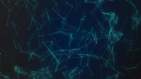 Futuristic Plexus Video Animation Abstract Network Node Wave Plexus