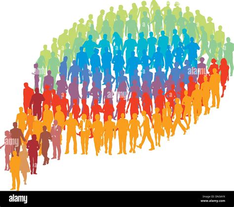 Group In Bubble With Business People Stock Vector Image And Art Alamy