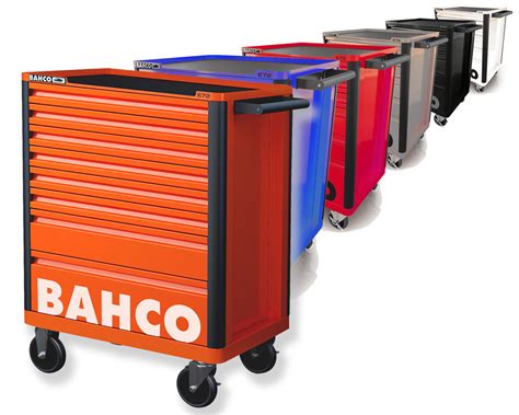 Mobilní dílenský vozík na nářadí Bahco E72 8 zásuvek NaradiOnline