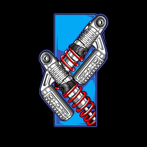 Premium Vector Racing Suspension Vector
